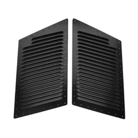 Hood Louvers Lower Engine Temps With Hood Louvers