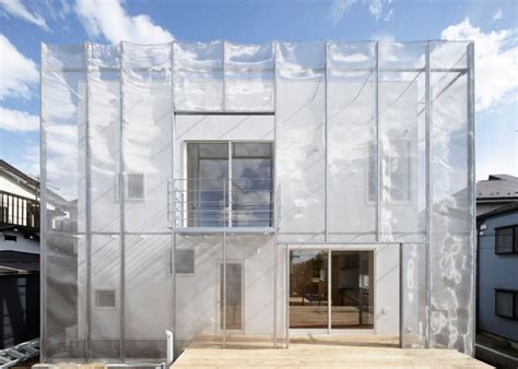 Metal Mesh Hides A House In Tokyo By Fumihiko Sano