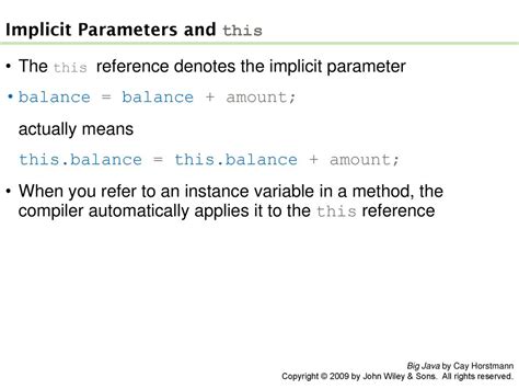 chapter three implementing classes ppt download