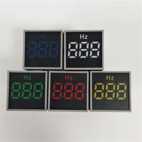 Square 22mm Measuring Range 0 100 Hz Digital Displ Vicedeal