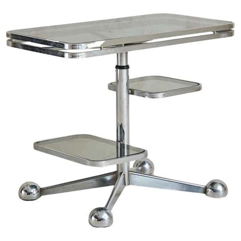 French Mauve Plexiglass Bar Cart By Michel Dumas For Roche Bobois