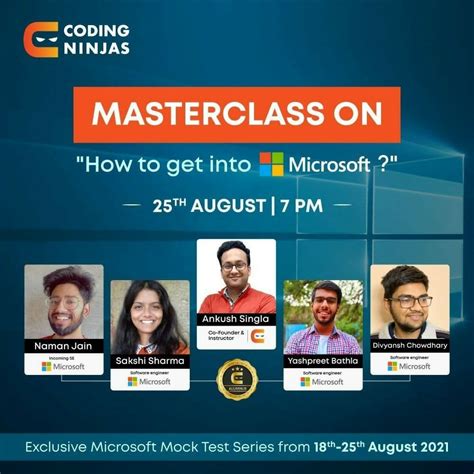 Anjali Rai On Linkedin Codingninjas Masterclass Coding