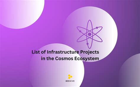 List Of Infrastructure Projects In The Cosmos Ecosystem On Mintscan By Beehive Validator Jul