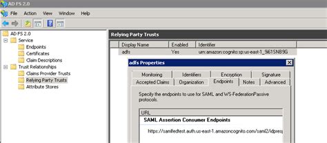 Building Adfs Federation For Your Web App Using Amazon Cognito User