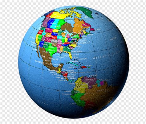Globe Amerika Serikat Peta Dunia Bola Dunia Bermacam Macam Dunia