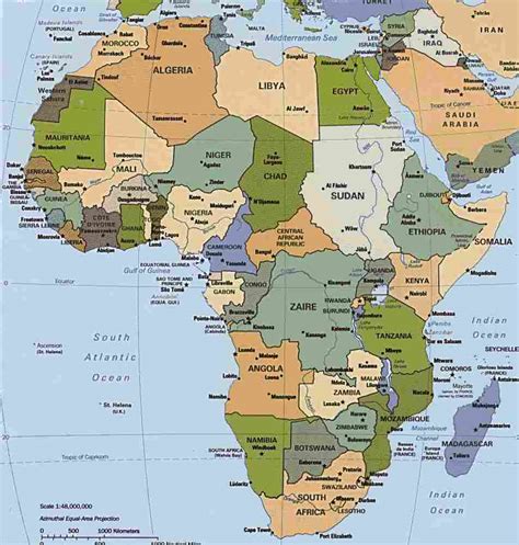 Map Of Africa