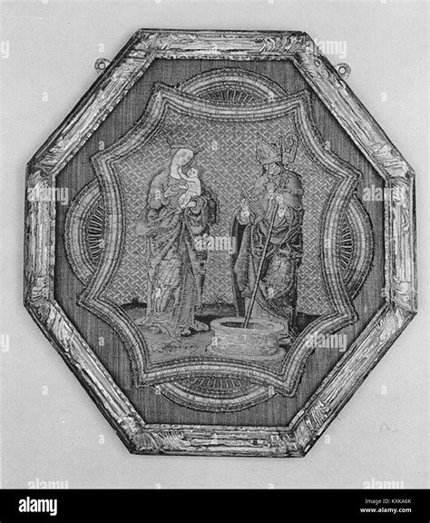 This Title Refers To An Appliqué Design From An Orphrey A Piece Of