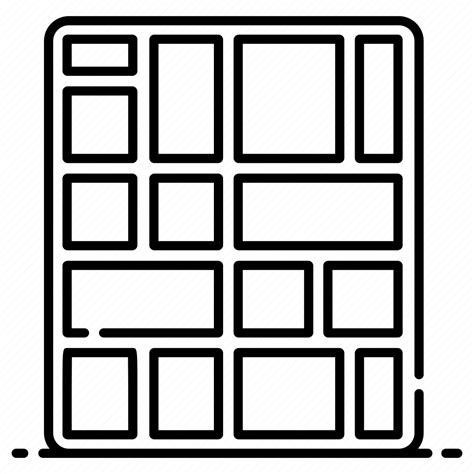 Data Analytics Hierarchical Data Infographic Statistic Treemap Icon Download On Iconfinder