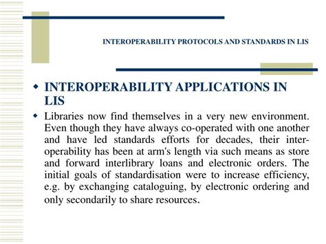 Ppt Interoperability Protocols And Standards In Lis Powerpoint