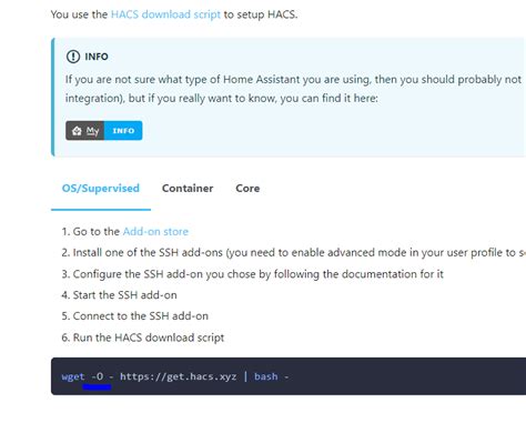 Problem With Installing Hacs Third Party Integrations Home