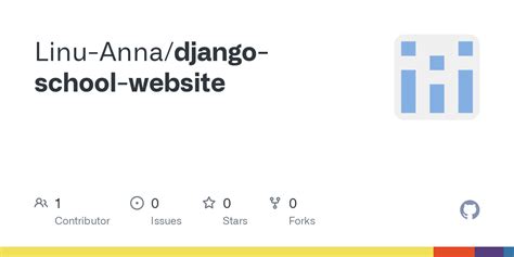 Github Linu Anna Django School Website