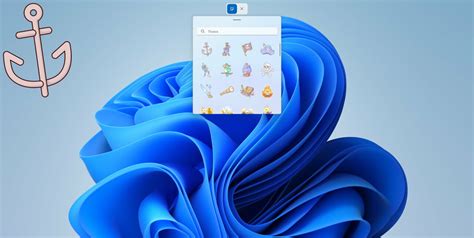 Инструкция включаем стикеры для рабочего стола Windows 11 сборки