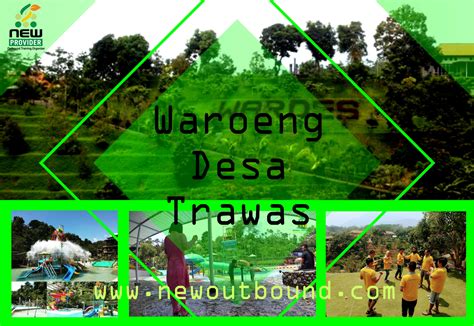 Keren Warung Desa Trawas Panorama Alam Indah Outbound Trawas