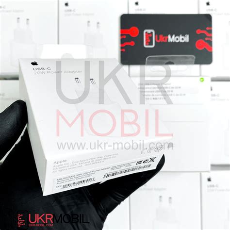 Сетевое зарядное устройство Apple USB-C Power Adapter 20W A2347 ...