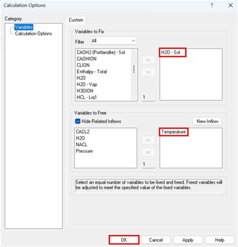 How To Model Freezing Point Depression In Oli Studio Stream Analyzer