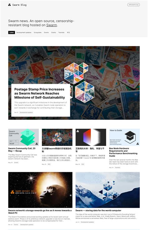 Swarm Tools Overview And Updates Swarm Foundation Blog