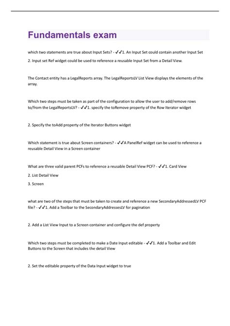 Fundamentals Questions With 100 Correct Answers Verified Fundamentals E Stuvia Us