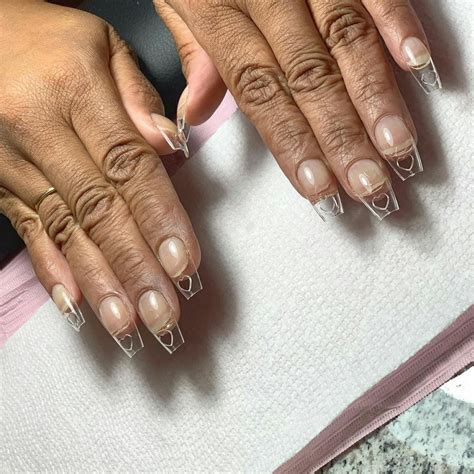 18 Clear Nail Designs From Translucent French Tips To 3d Details