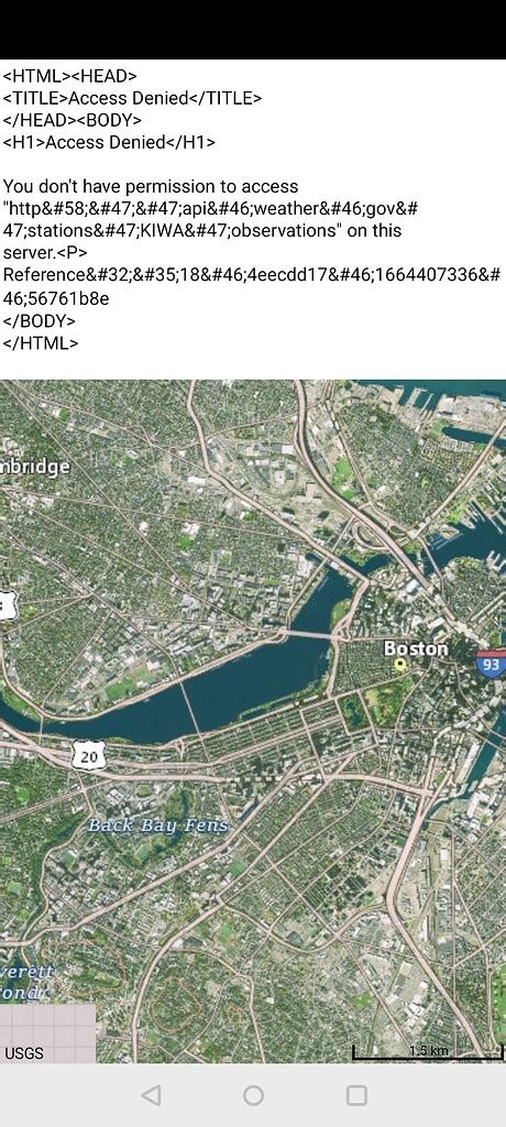 Unable To Access National Weather Service Api Mit App Inventor Help