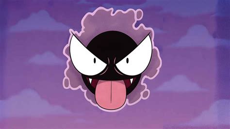 Gastly Tongue Out Desktop Wallpaper Pokemon 4k Wallpaper