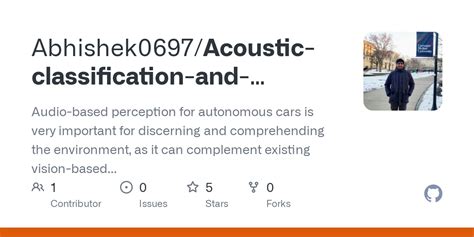 GitHub Abhishek Acoustic Classification And Localisation Of Sound Sources For Autonomous
