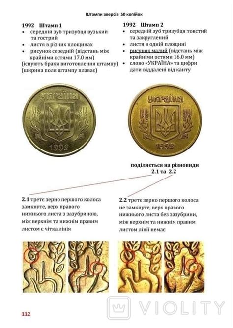 Каталог різновиди обігових монет України 1992 2023 115931182 купити Violity