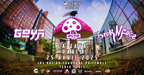 Sex Shop Mushrooms Broknface Goya 25 04 2025 Paris La Java France
