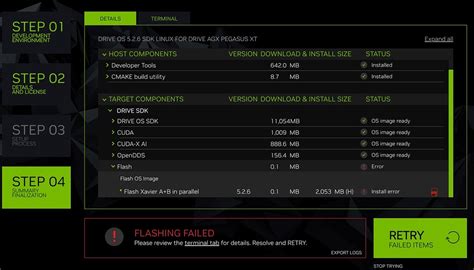 Nvidia DRIVE OS Failed Installation DRIVE AGX Xavier General NVIDIA Developer Forums