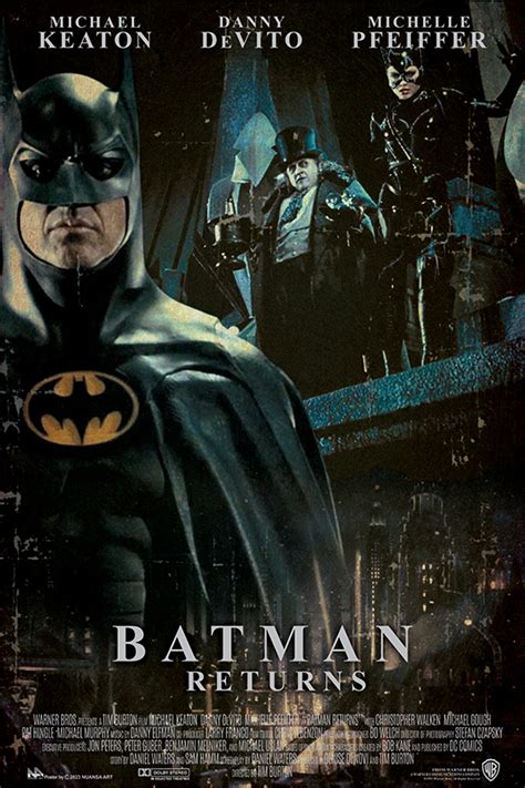 Batman Returns1992 Poster By Nuansa Art