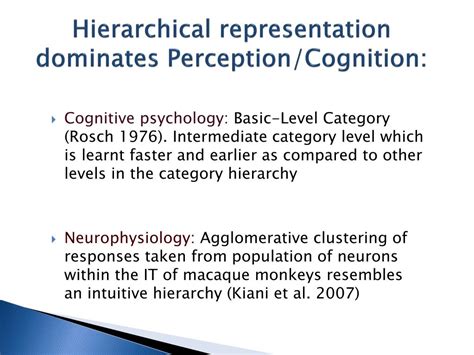 Ppt Sparse Brain Inspired Representations For Visual Recognition