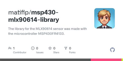 GitHub Matiflp Msp Mlx Library The Library For The MLX Sensor Was Made With The