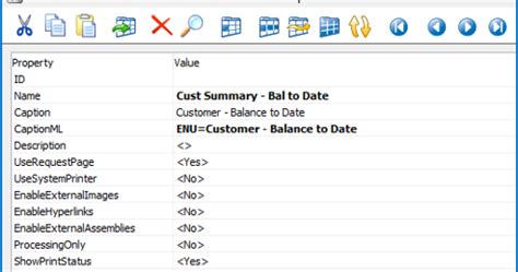 Microsoft Dynamics NAV Business Central Dynamics NAV No Report Data In Report Preview Mode