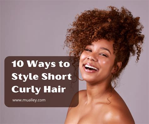 10 Ways To Style Short Curly Hair Funshop