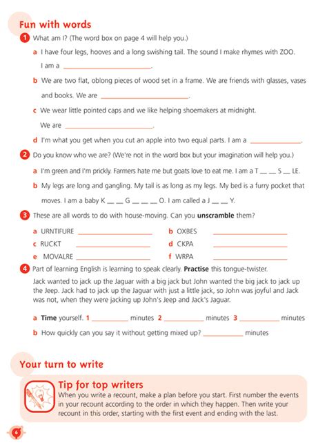 Excel Basic Skills English Workbook Year 3 Pascal Press 9781741251562 Educational