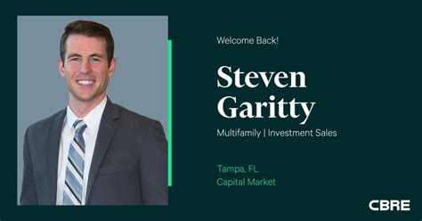 After A Brief Hiatus A True Legend Has Returned Home Welcome Back Steven Garitty Just When You
