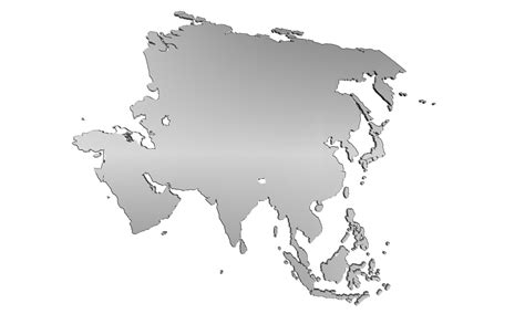亚洲 地图 国家 Pixabay上的免费图片