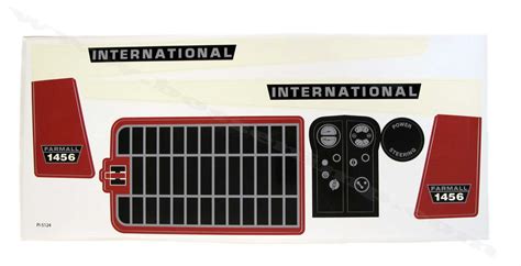 Decal International 1456 Pedal Tractor Decal Set Dpi5124 Midwest Decals And Farm Toys