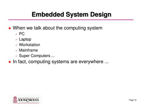 PPT CSCE 3 13 Embedded System Design PowerPoint Presentation Free Download ID 933696