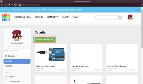 วิธี simulation arduino และวงจร ด้วย tinkercad ผ่านเว็บเบราว์เซอร์