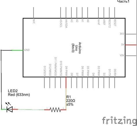 Подключение светодиода к ардуино Rgb Cхемы