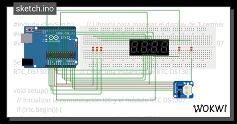 Reloj Que Anda Wokwi Esp32 Stm32 Arduino Simulator