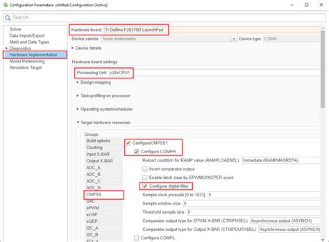 Using Comparator Subsystem Cmpss For Voltage Compare Matlab And Simulink