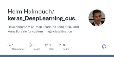 Github Helmihalmouchkerasdeeplearningcustumimageclassification