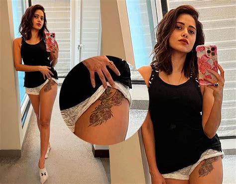 Nushrat Bharucha Tattoo