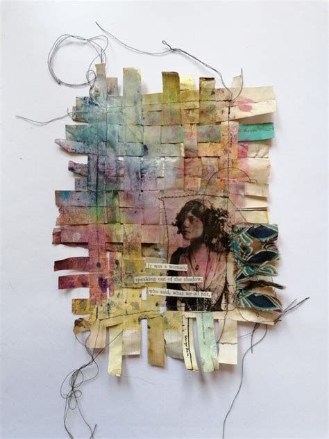 Mixed Media Weaving Straightcurves