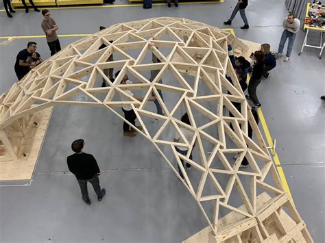 A Lightweight Freeform Timber Gridshell Materialdistrict