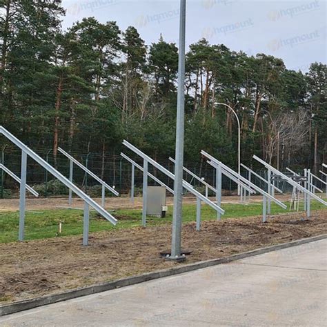 Maximum Pre Assembly Solar Panel Ground Mounting System Chinese