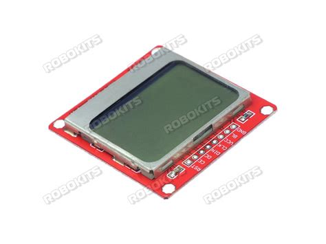 Nokia 5110 Red Screen 84x48 Lcd Display Module Spi Interface Nokia 5110 Red Screen 84x48 Lcd