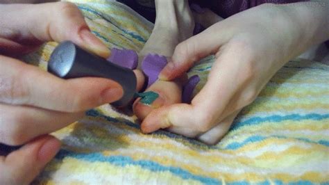 Applying Toenail Polish Wmv Amber Honey Fetish Store Clips4sale