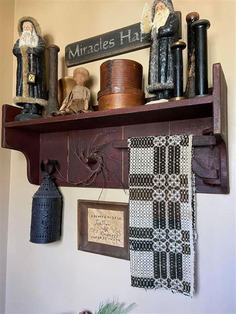 Rustic Primitive Country Decor Shelf